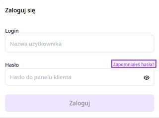 Zapomniałem hasła do logowania do systemu Faktorii. Jak mogę je odzyskać?